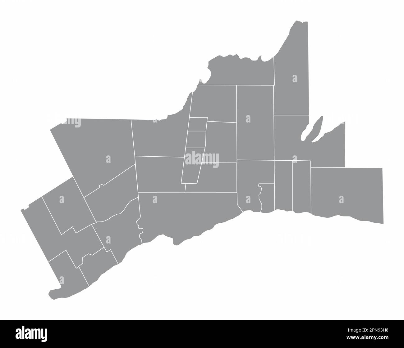 Toronto karte Ausgeschnittene Stockfotos und -bilder - Alamy