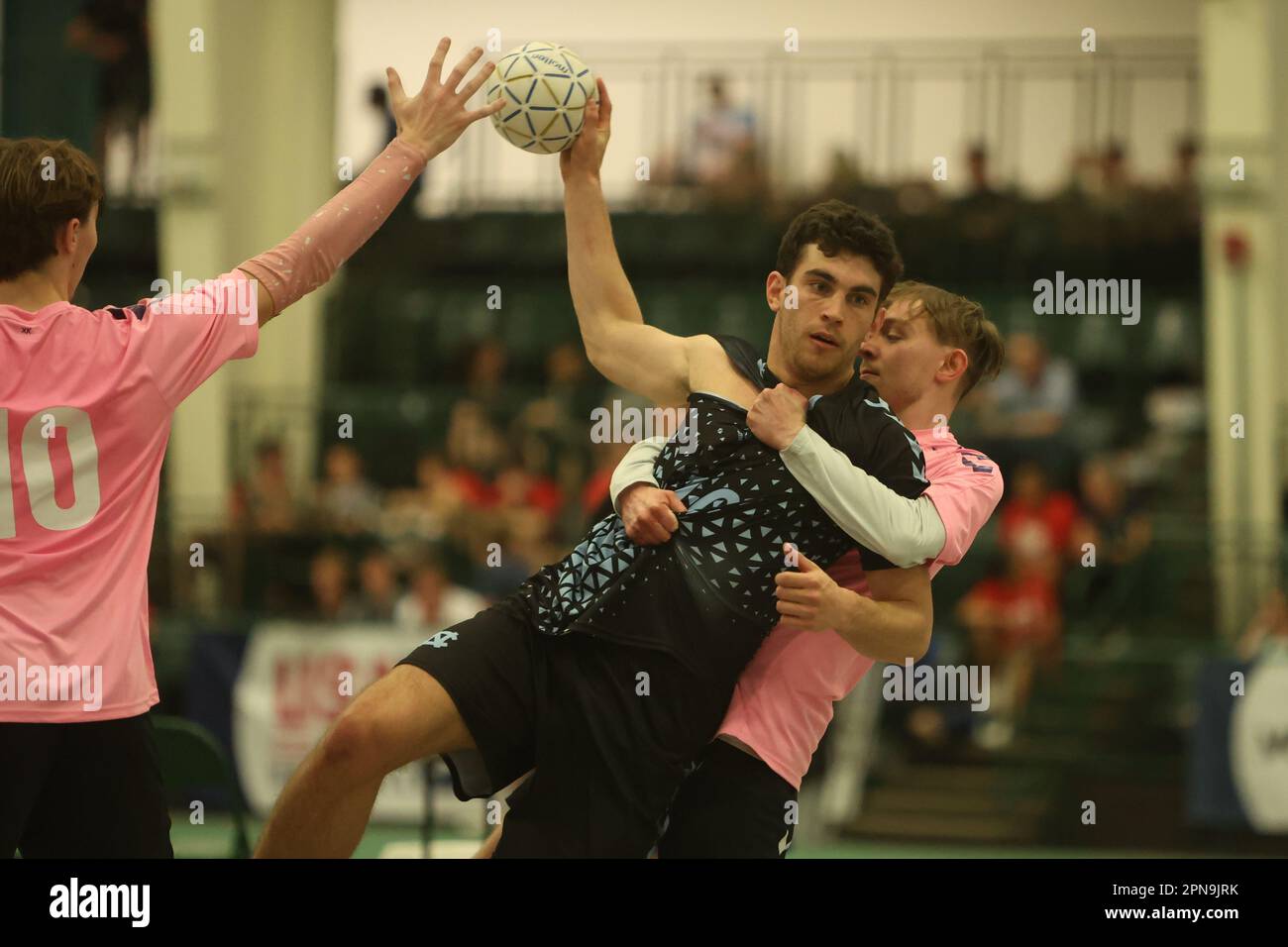 Tiffin, Ohio, USA. 14. April 2023. USA Team Handball, Collegiate ...