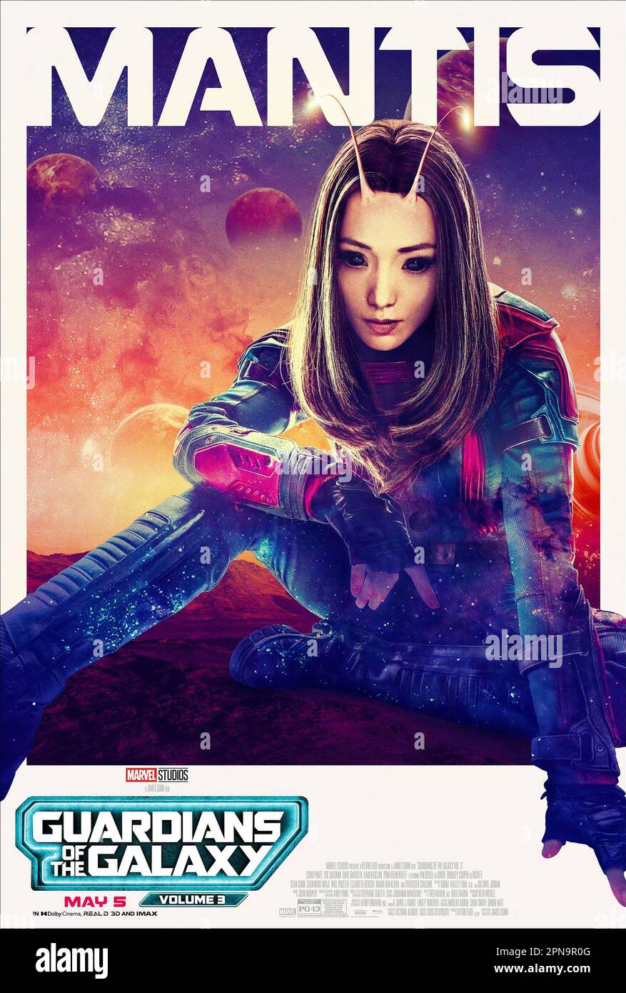 WÄCHTER DER GALAXIE VOL. 3, US-Charakterposter, Pom Klementieff als ...