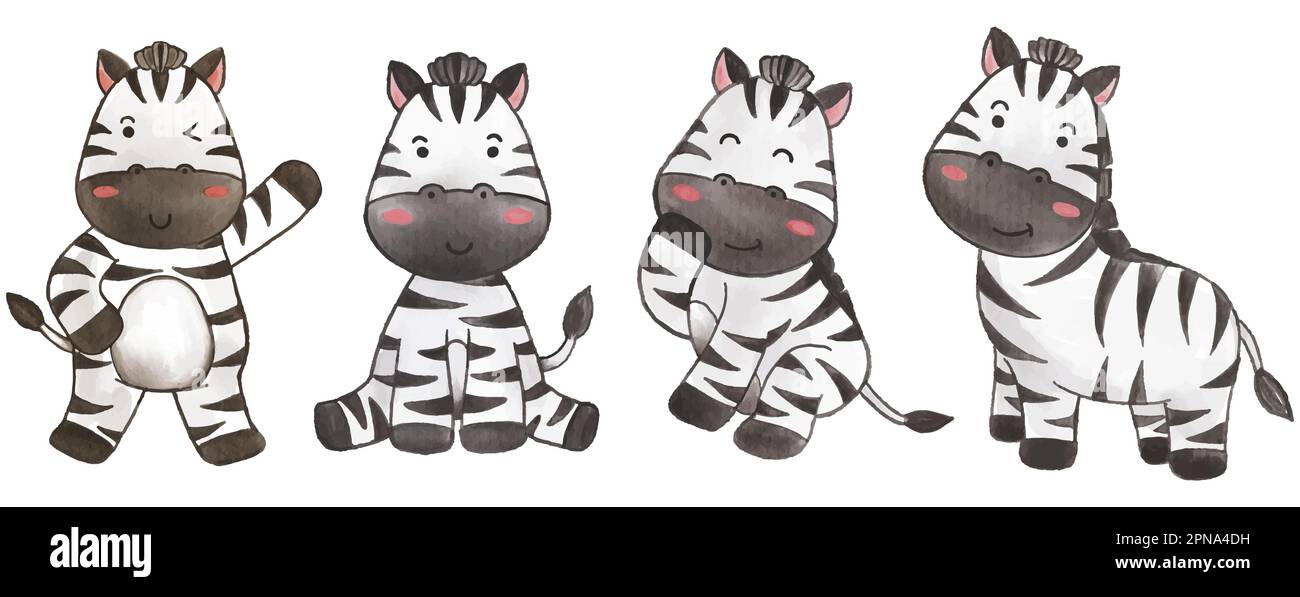 Baby zebra Stock-Vektorgrafiken kaufen - Alamy