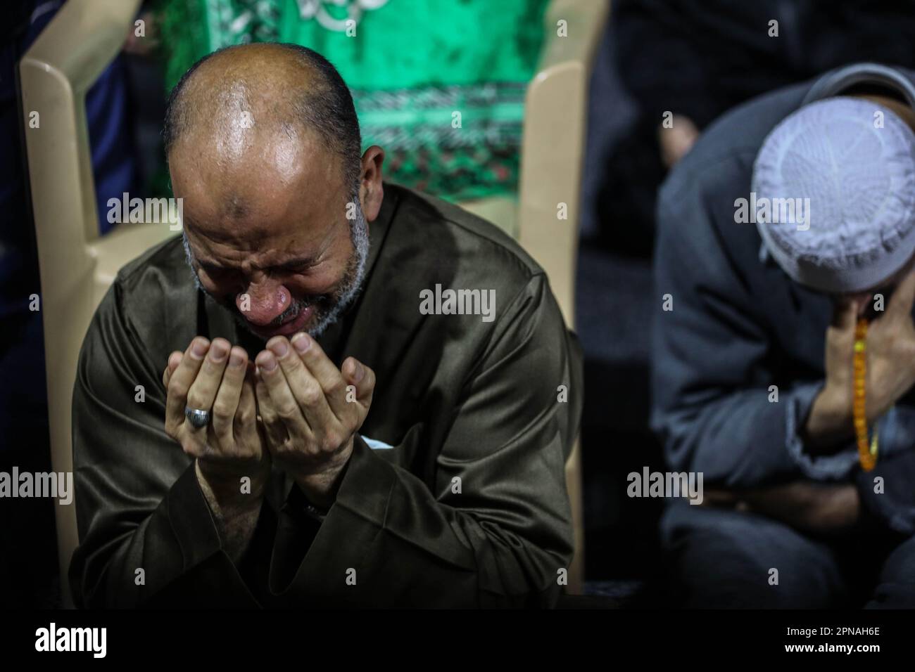 Gaza, Palästina. 17. April 2023. (INT) die Palästinenser verbringen ...