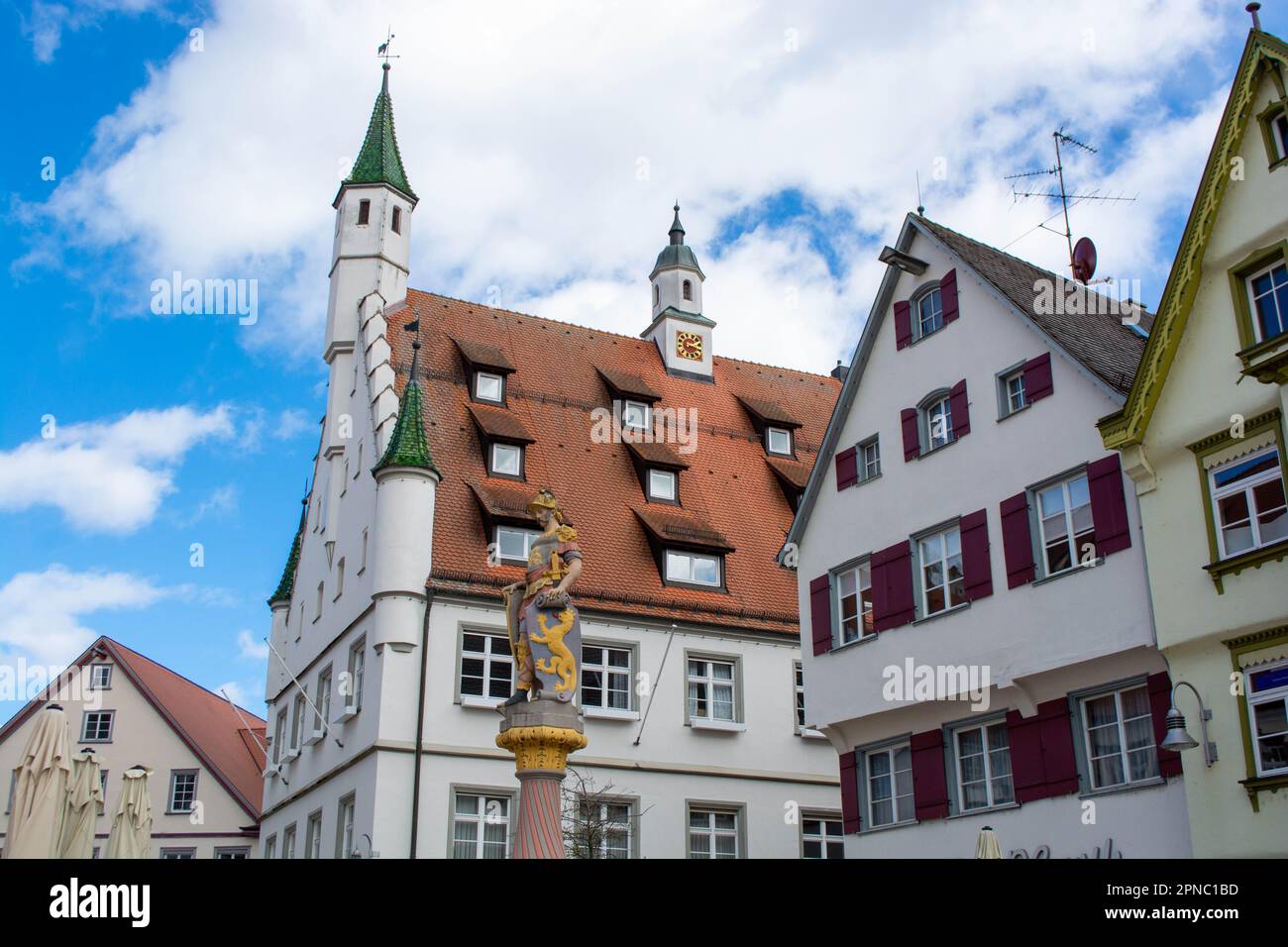 Biberach an der Riss Deutschland - april 2023: Biberach an der Riss ist ...