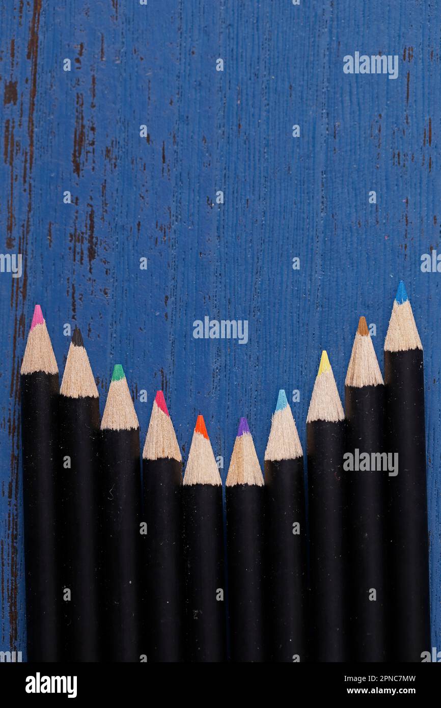 Farbstift hautnah -Fotos und -Bildmaterial in hoher Auflösung – Alamy