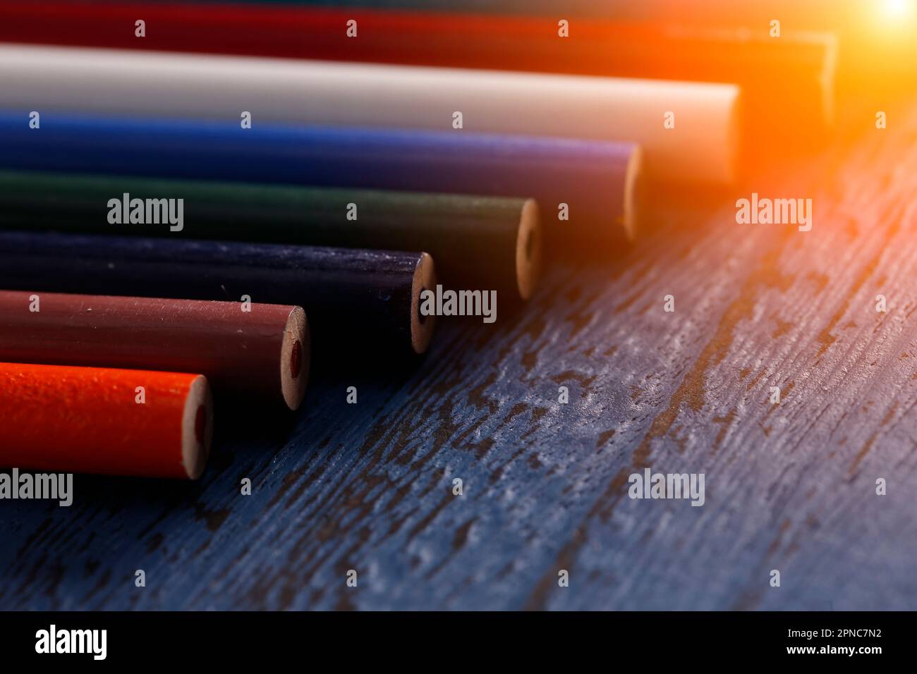 Farbstift hautnah -Fotos und -Bildmaterial in hoher Auflösung – Alamy