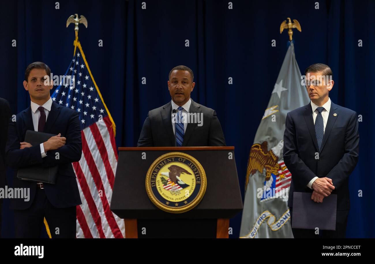 US-Staatsanwalt für den Eastern District of New York Breon Peace ...