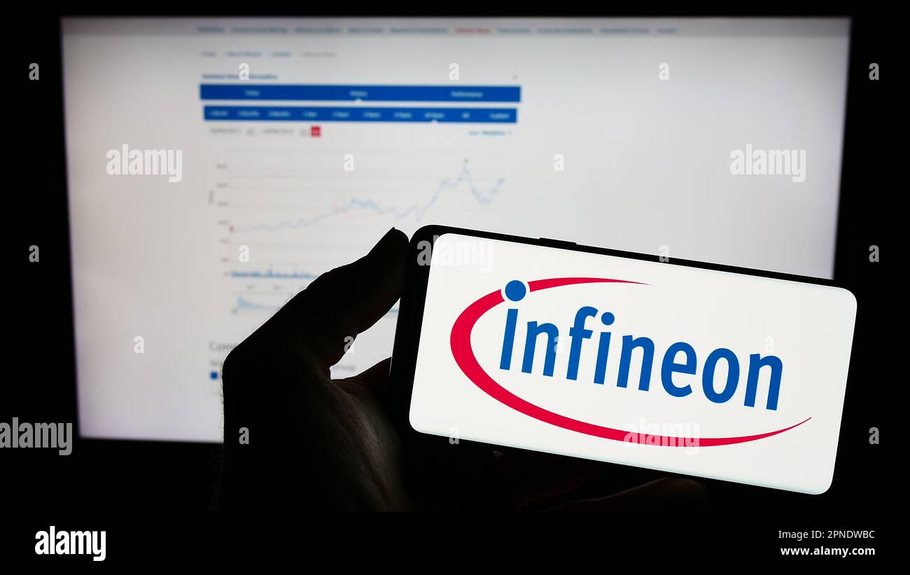 Infineon logo -Fotos und -Bildmaterial in hoher Auflösung – Alamy