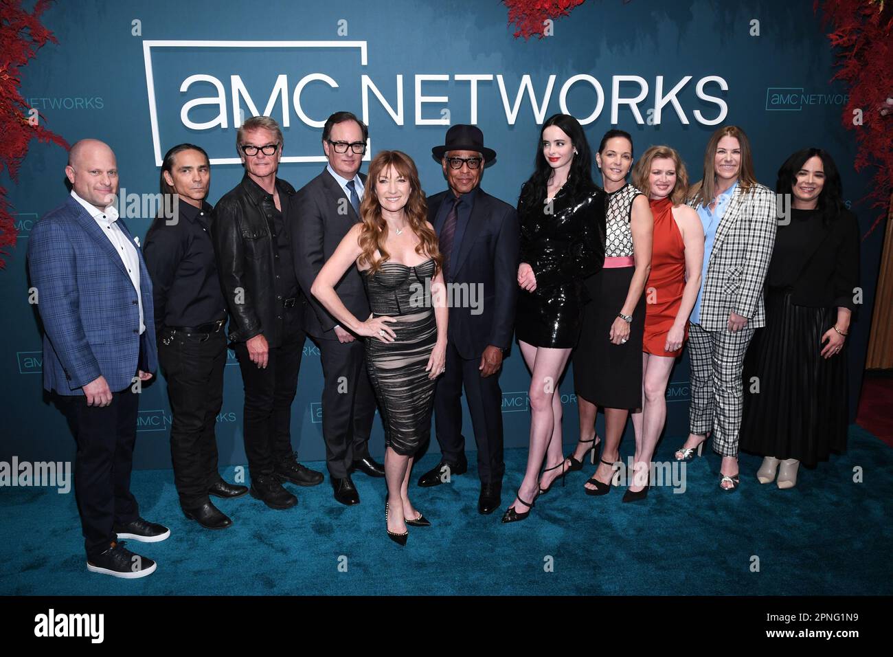 New York, USA. 18. April 2023. Evan Adlman. Zahn McClarnon, Harry ...