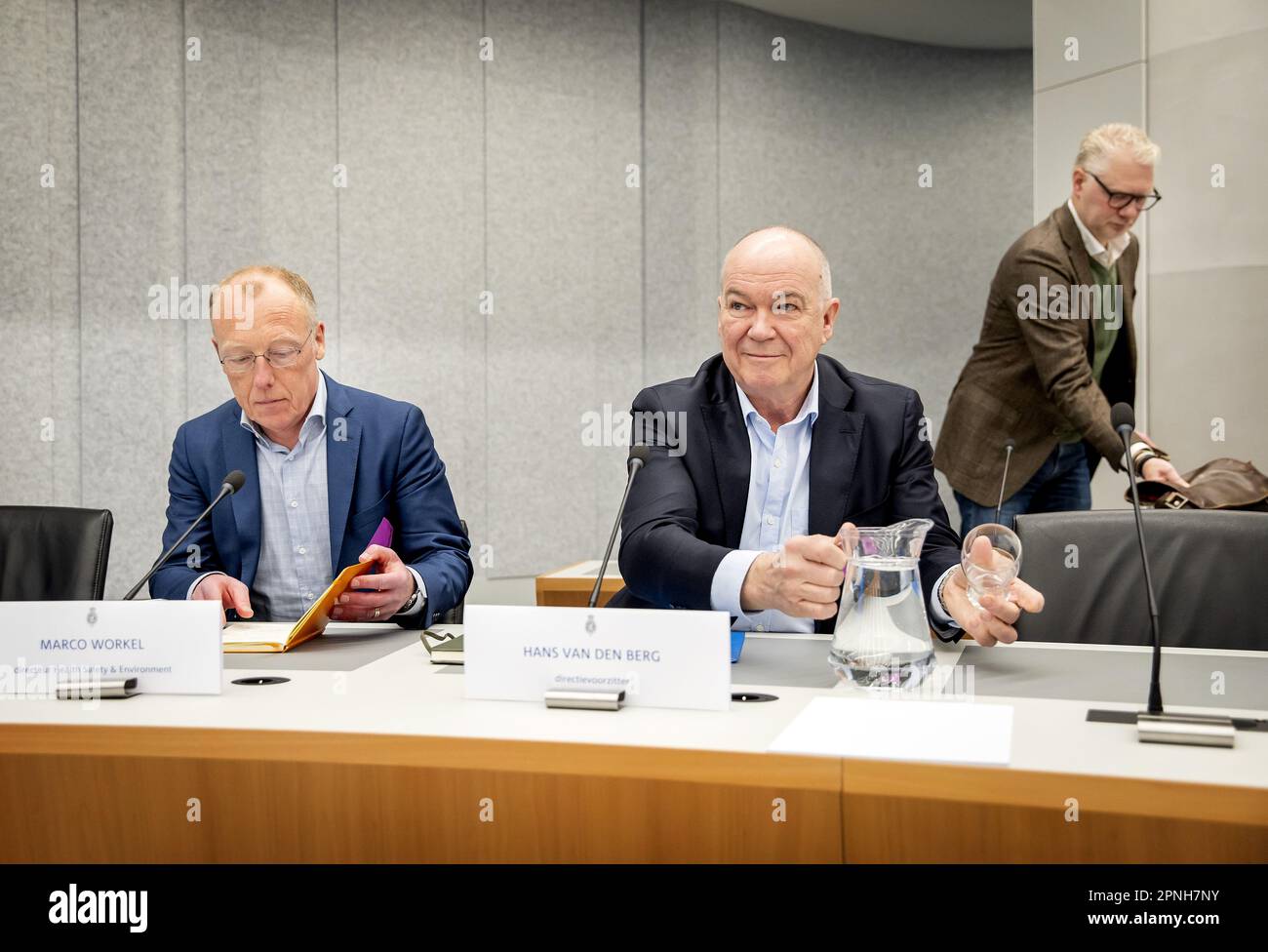 DEN HAAG - Direktor Marco Workel von Tata Steel Netherlands und CEO ...