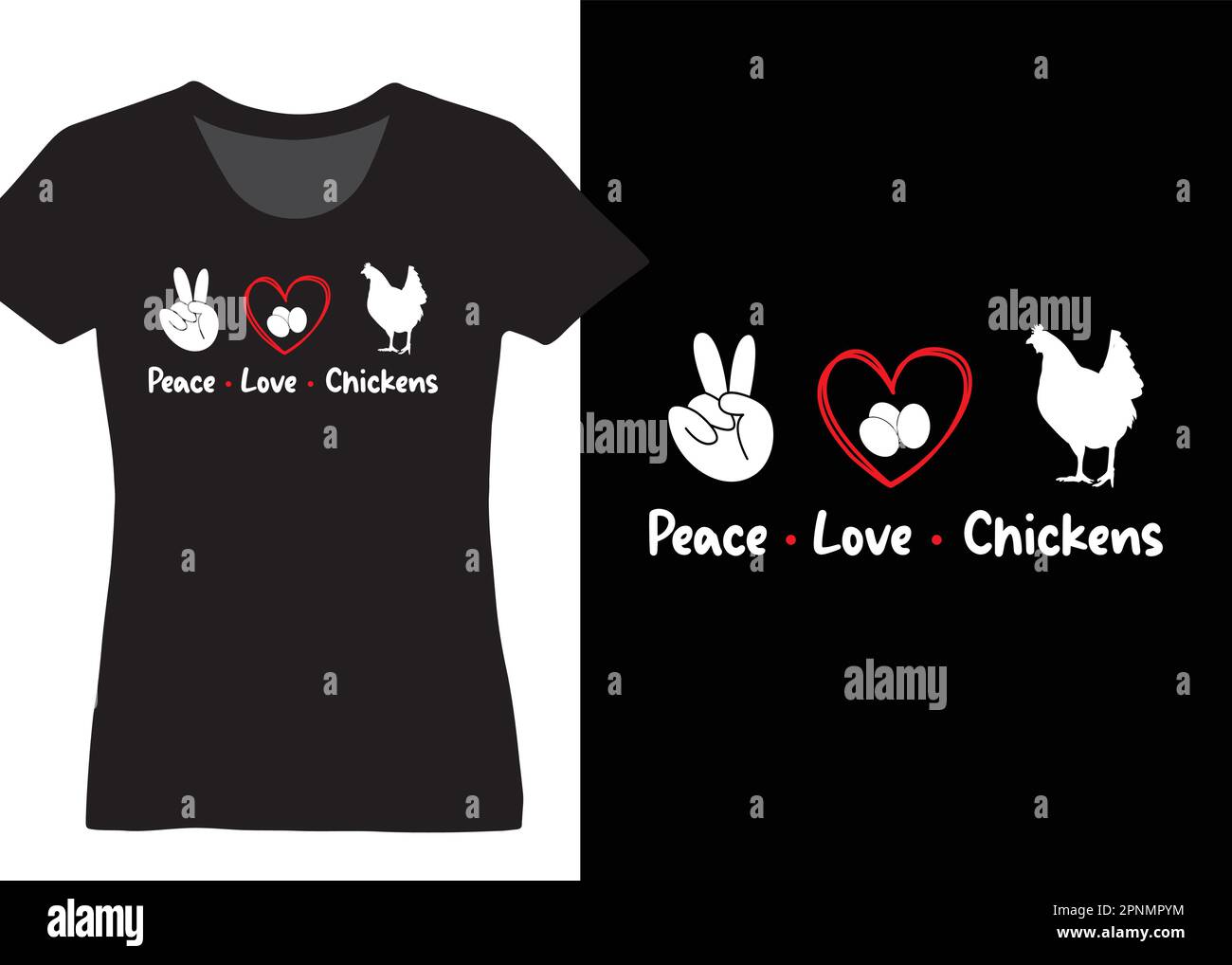 Hühner drucken Stock-Vektorgrafiken kaufen - Seite 2 - Alamy