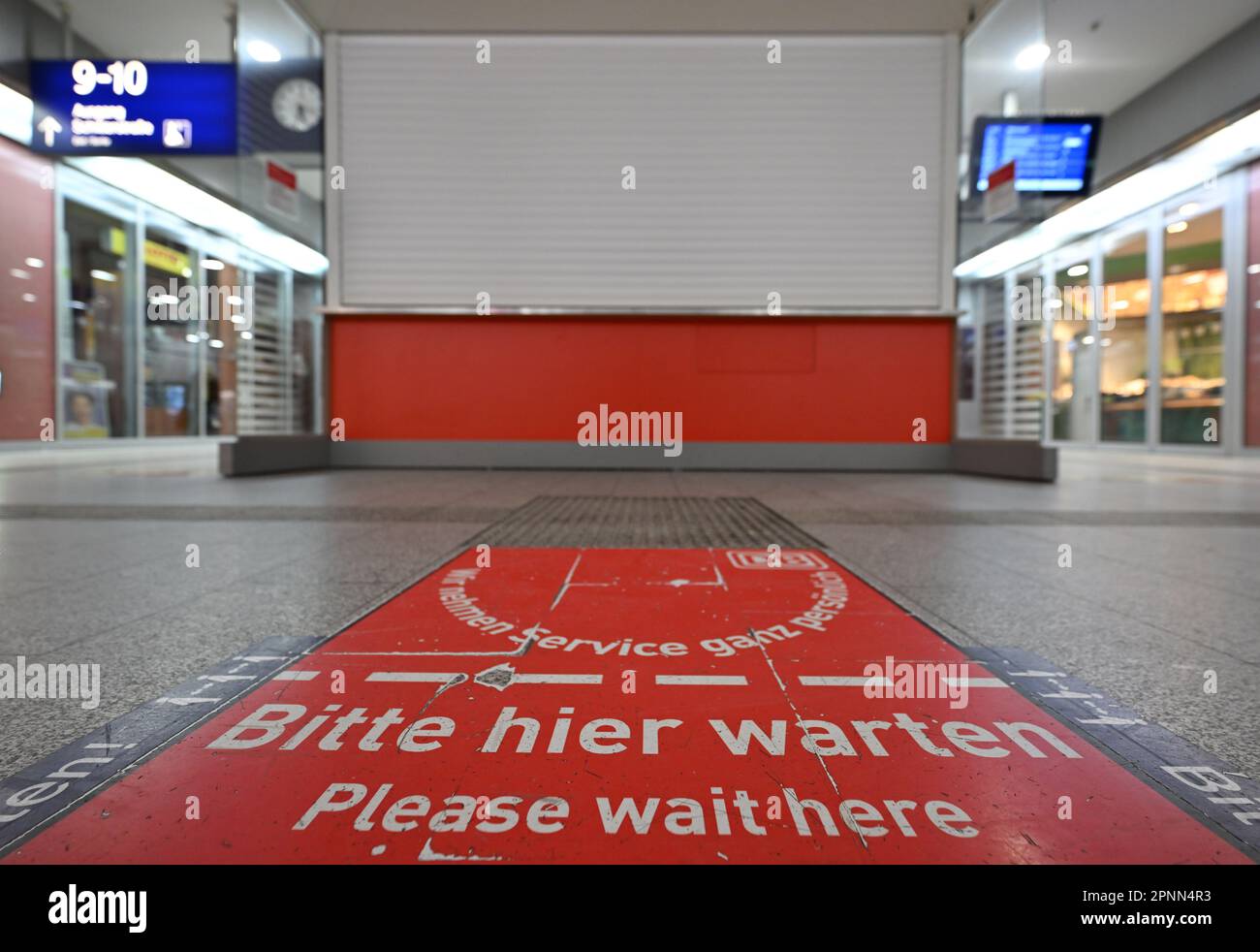 Erfurt, Deutschland. 20. April 2023. Der geschlossene ...