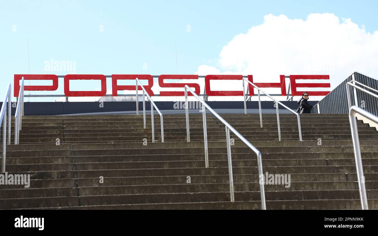 Porsche Arena, a home stadium of a German football team VfB Stuttgart ...
