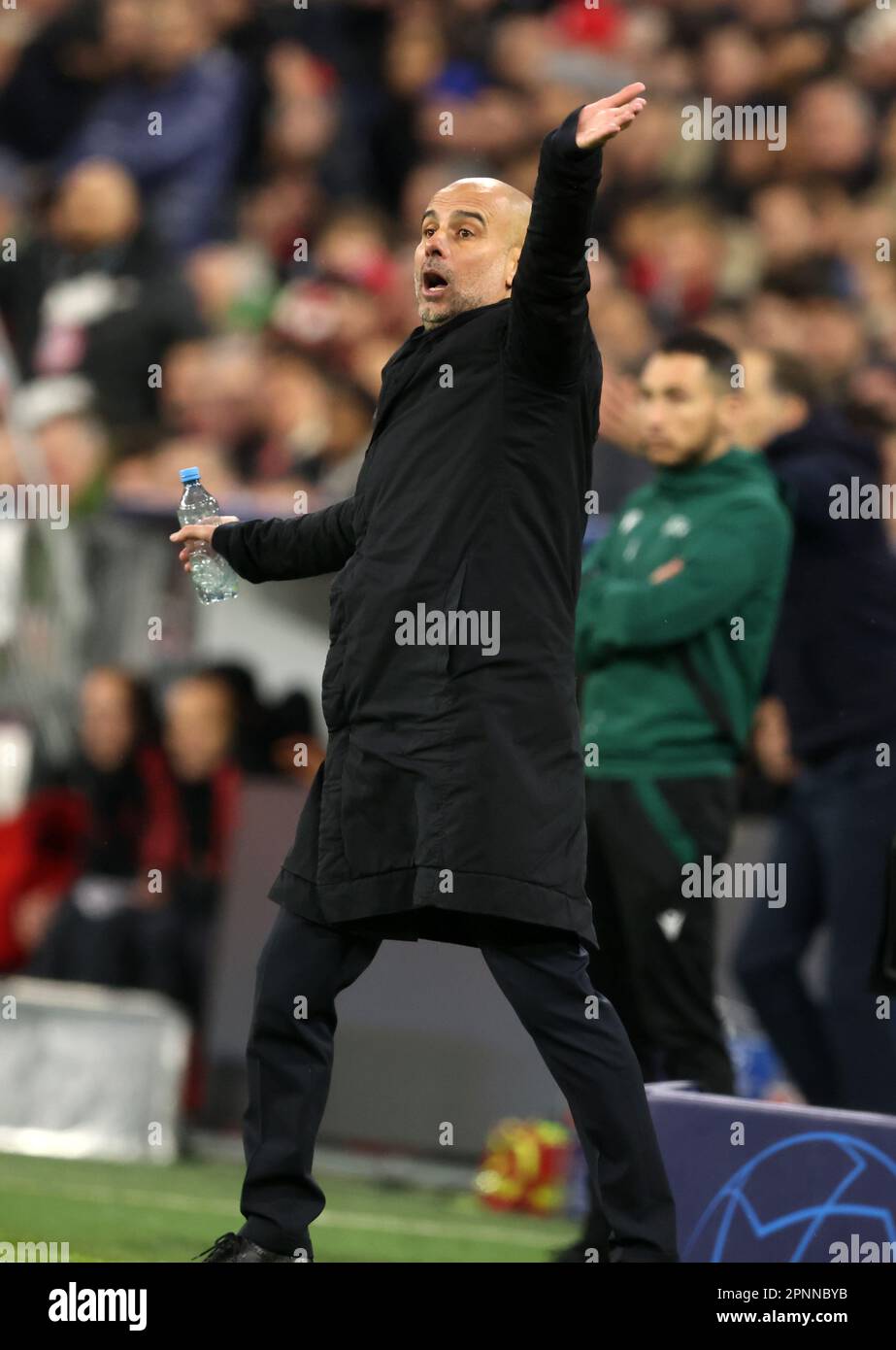 PEP Josep Guardiola Coach des Manchester City FC Bayern MŸnchen vs ...
