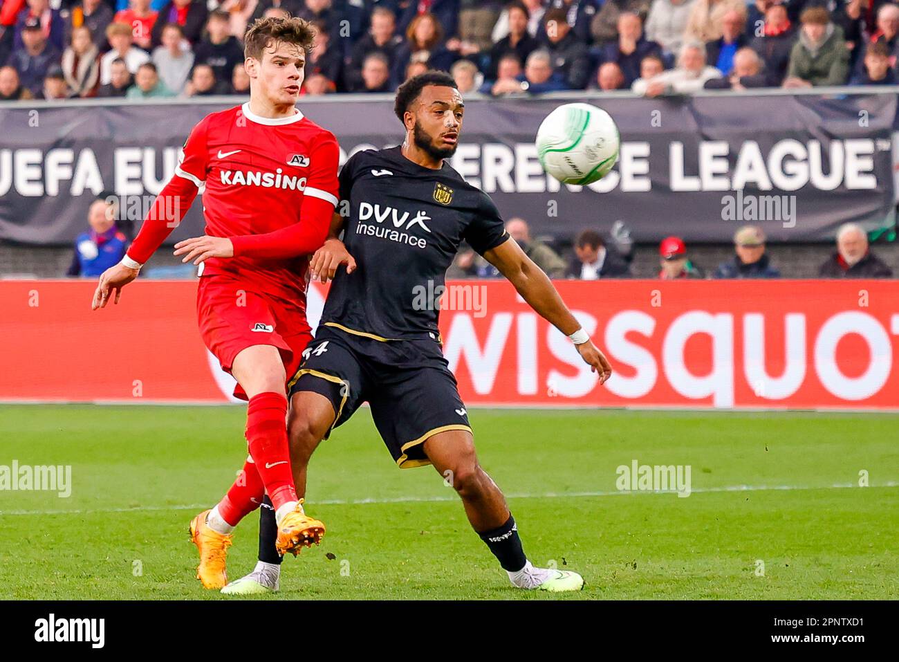 20-04-2023: Sport: AZ gegen Anderlecht ALKMAAR, NIEDERLANDE - APRIL 20 ...