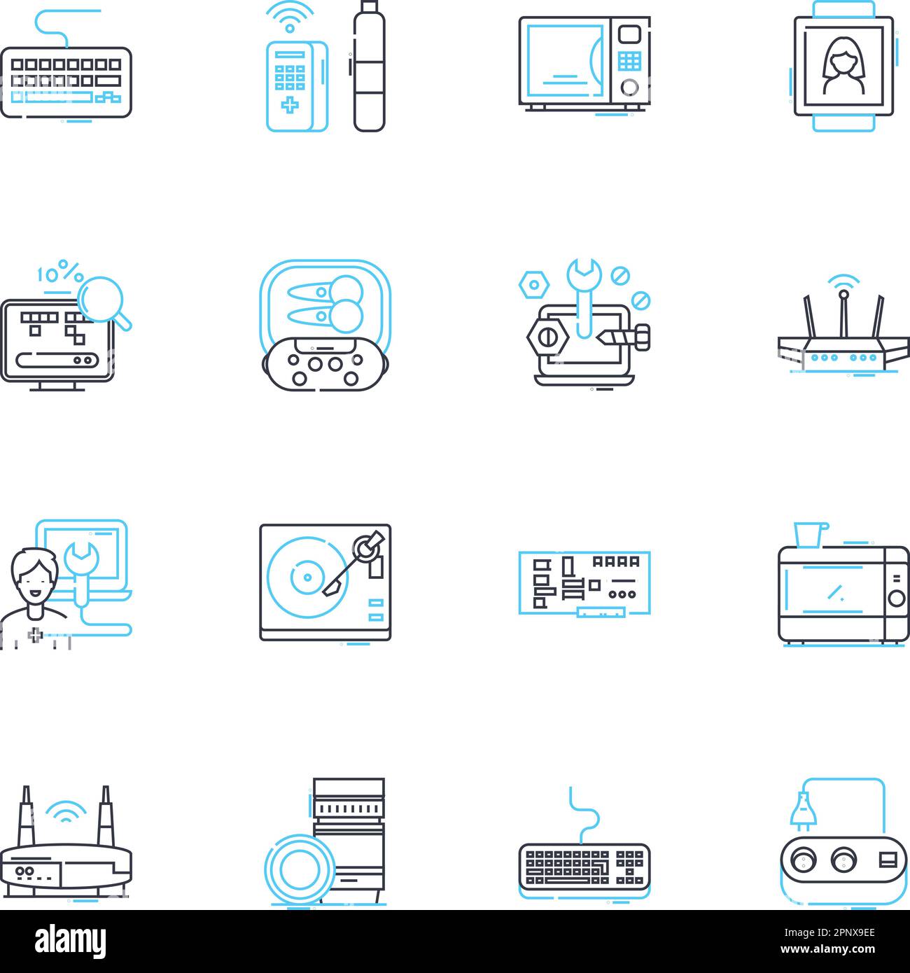 Automatisierte fertigungsanlagen Stock-Vektorgrafiken kaufen - Alamy