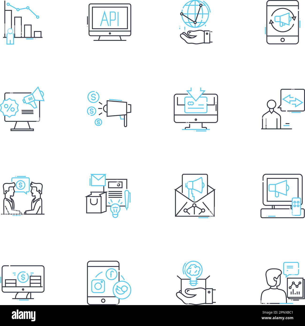 Icone animate Stock-Vektorgrafiken kaufen - Alamy