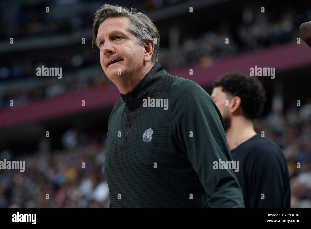 Minnesota Timberwolves head coach Chris Finch in the second half of ...