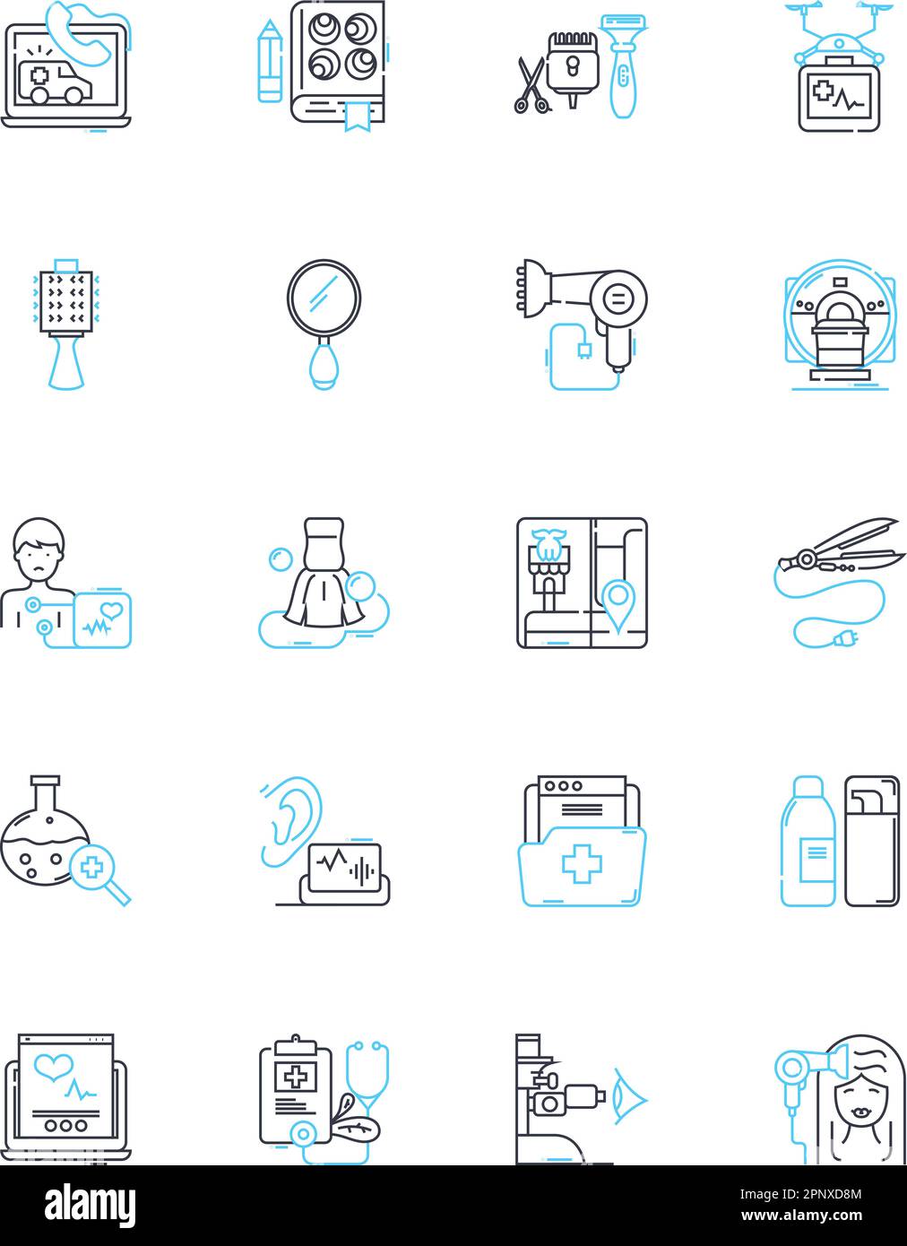 Klassische lineare Symbole für würde. Eleganz, Anmut, Kultiviertheit ...