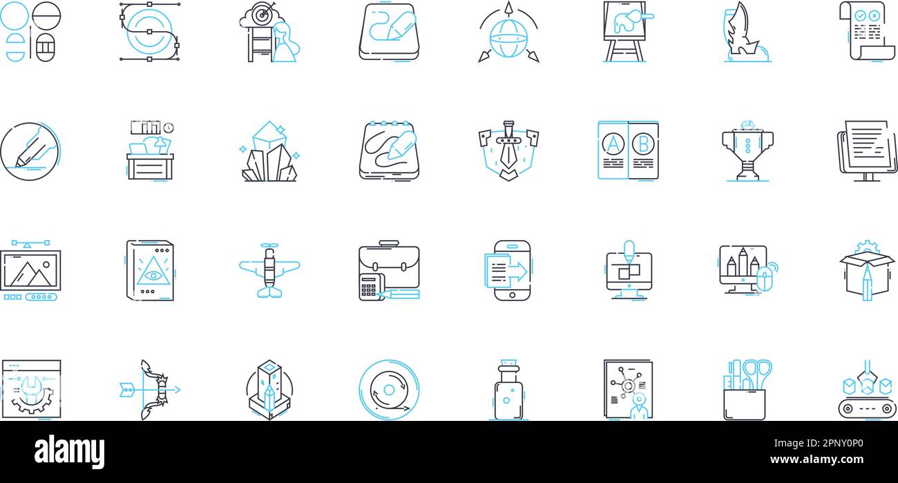 Lineare Symbole für geometrische Volumenkörper festgelegt. Würfel ...