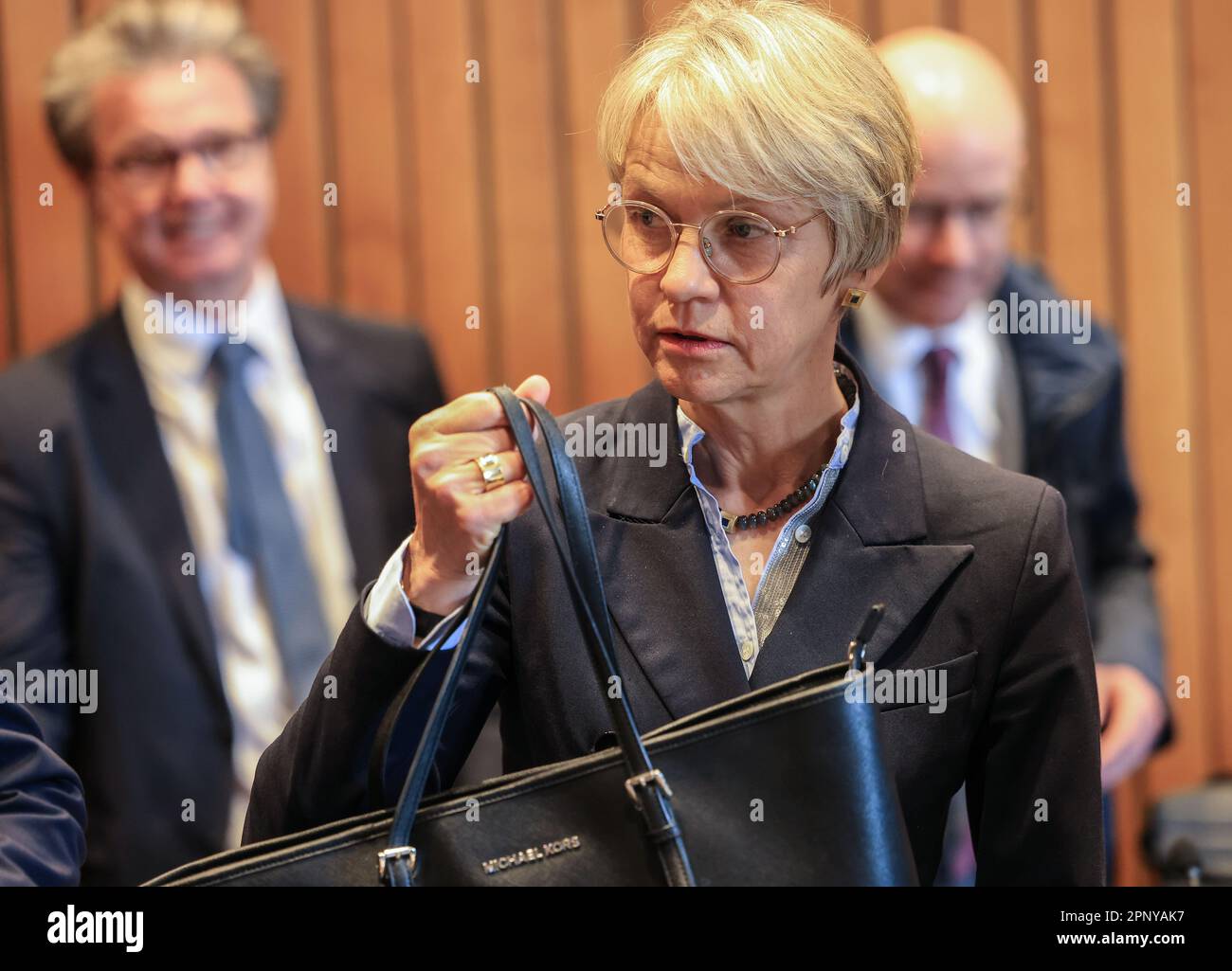 Düsseldorf, Deutschland. 21. April 2023. Dorothee Feller (CDU ...