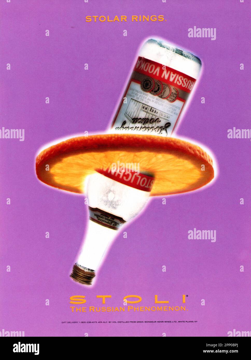 Vintage advert orange -Fotos und -Bildmaterial in hoher Auflösung – Alamy