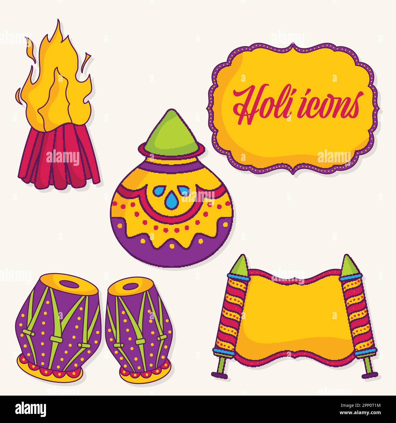 Basant festival Stock-Vektorgrafiken kaufen - Alamy
