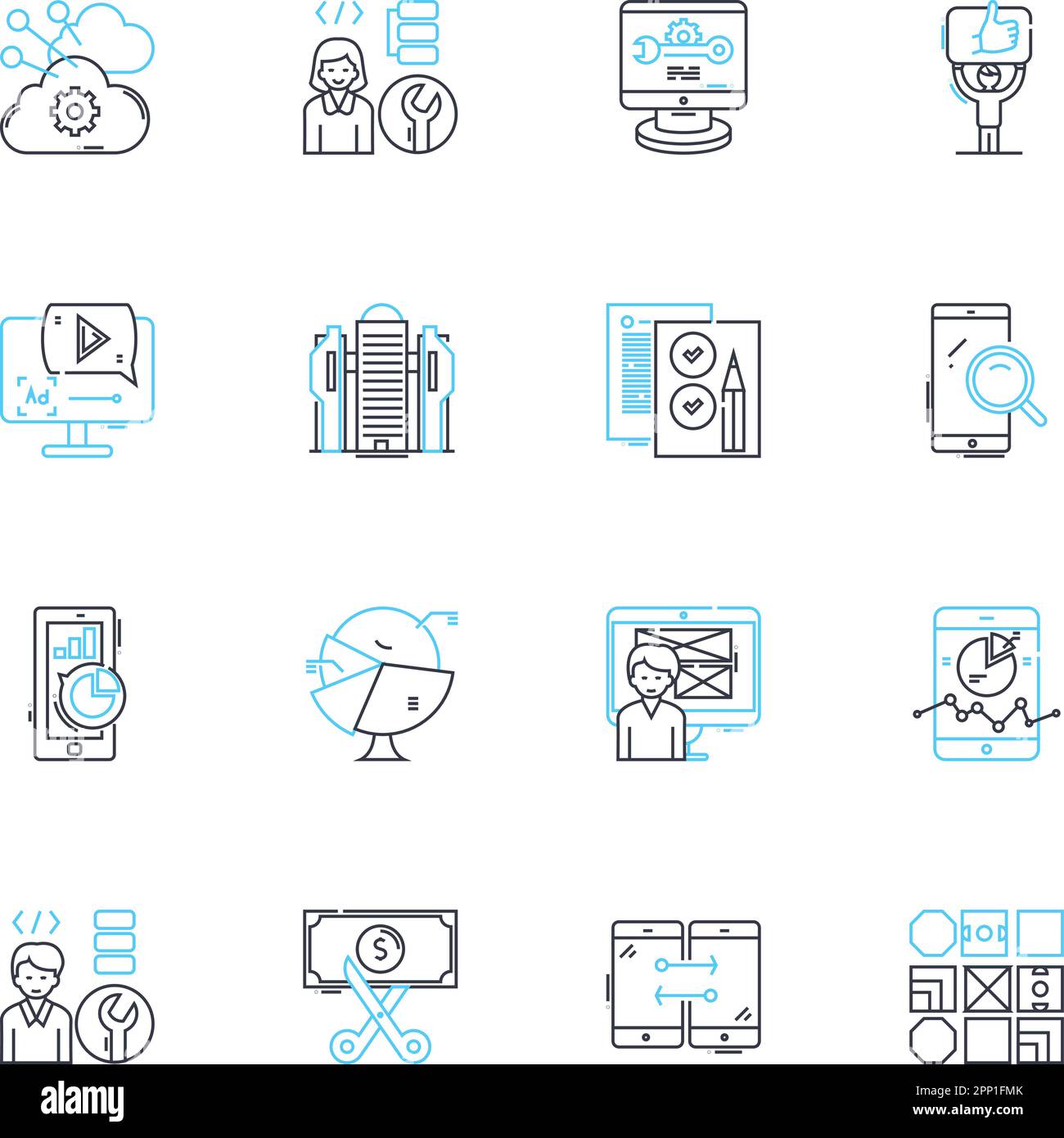 Angebots und nachfrageanalyse Stock-Vektorgrafiken kaufen - Alamy