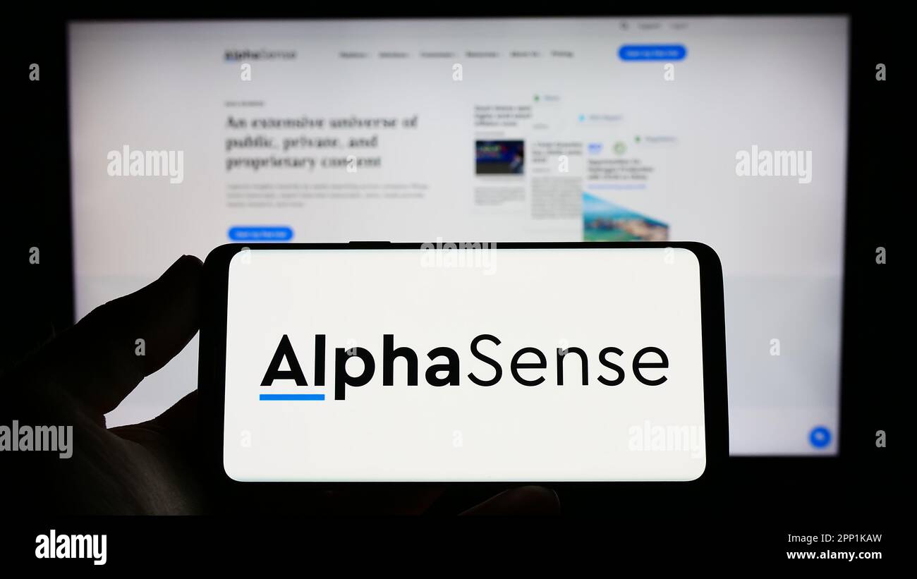 Alphasense logo -Fotos und -Bildmaterial in hoher Auflösung – Alamy
