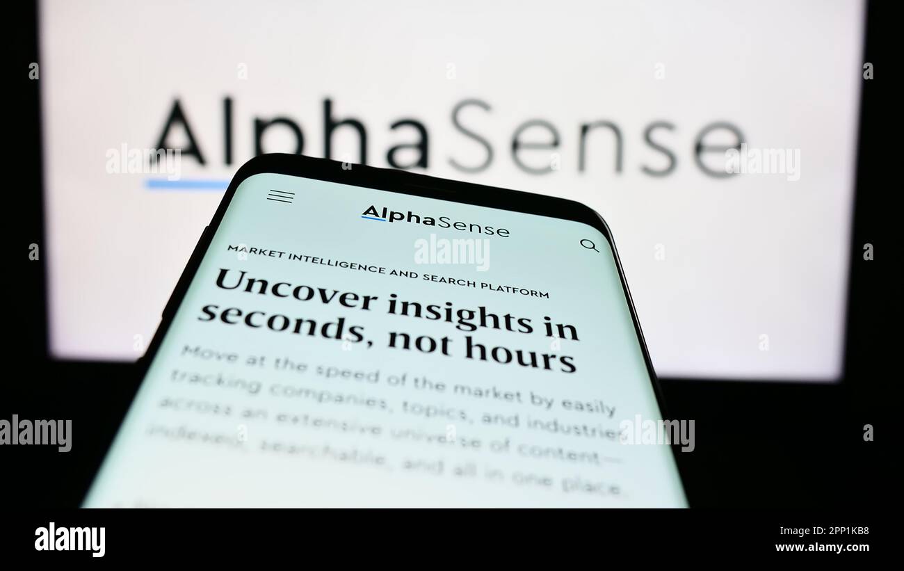 Alphasense logo -Fotos und -Bildmaterial in hoher Auflösung – Alamy