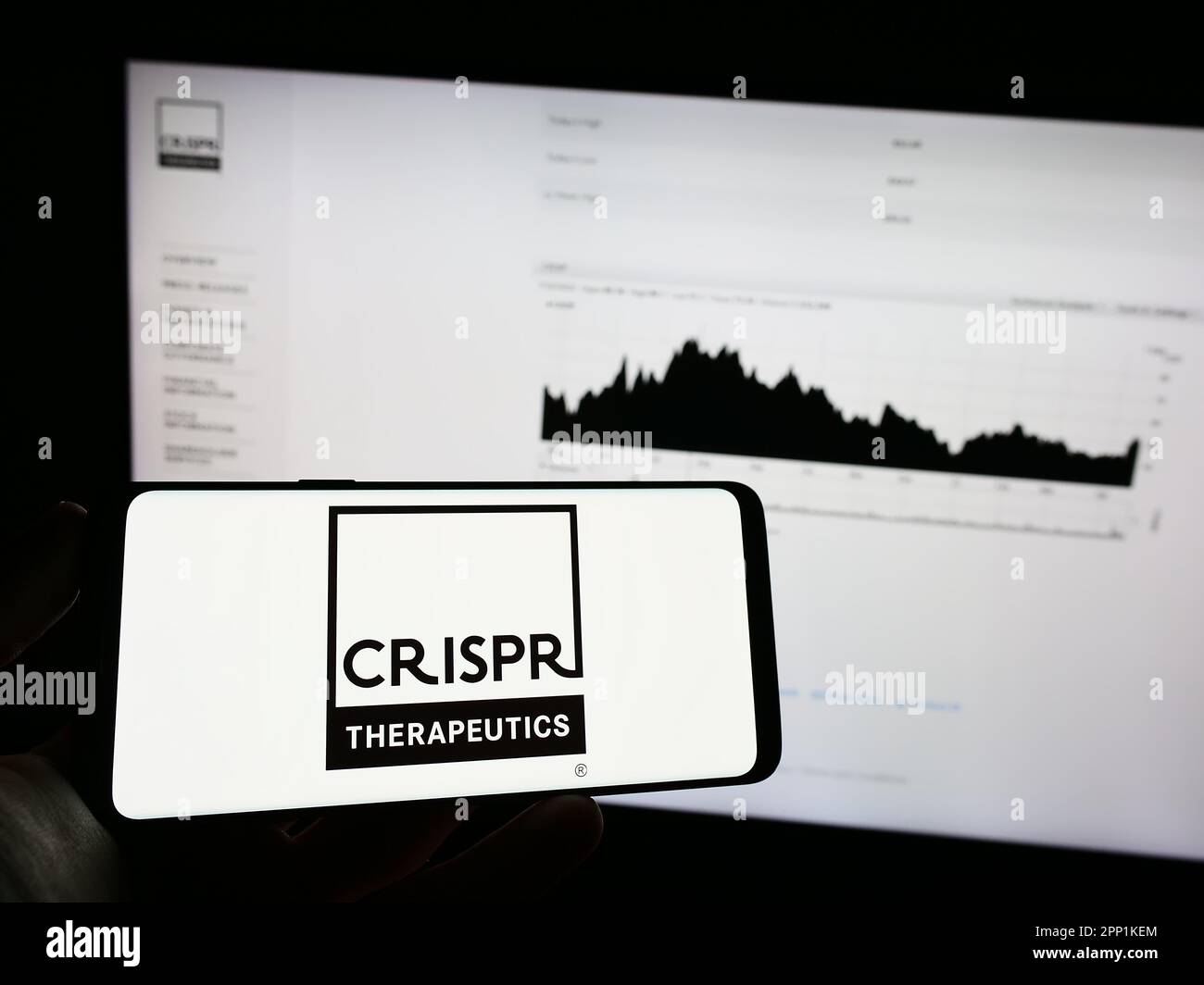 Crispr therapeutika logo -Fotos und -Bildmaterial in hoher Auflösung – Alamy