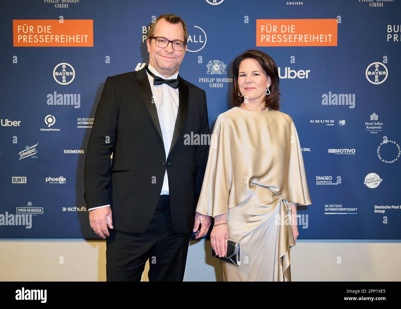 Berlin, Deutschland. 21. April 2023. Die Außenministerin Annalena ...