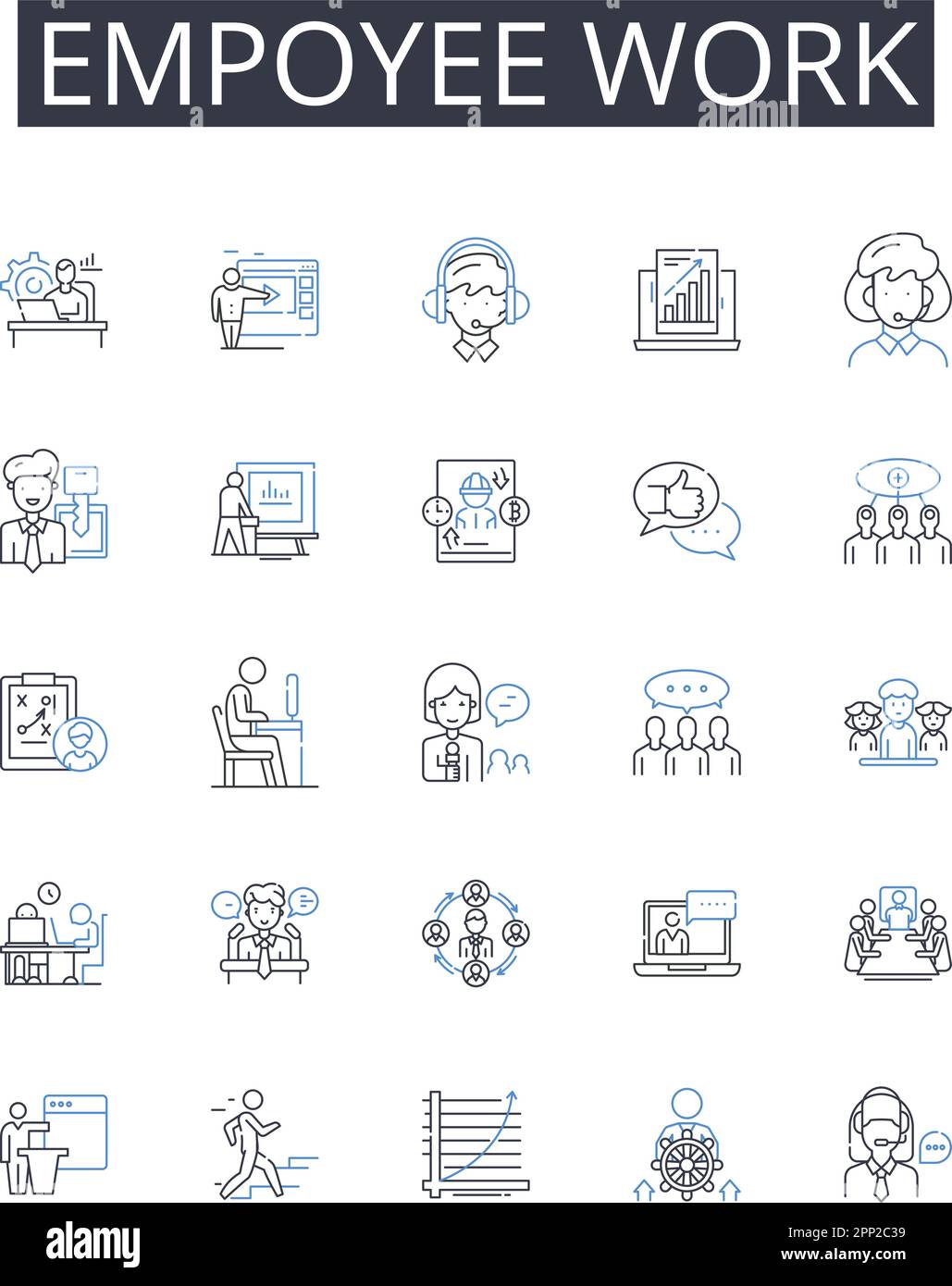 Symbolsammlung für Arbeitslinien des Bevollmächtigten. Architektur ...