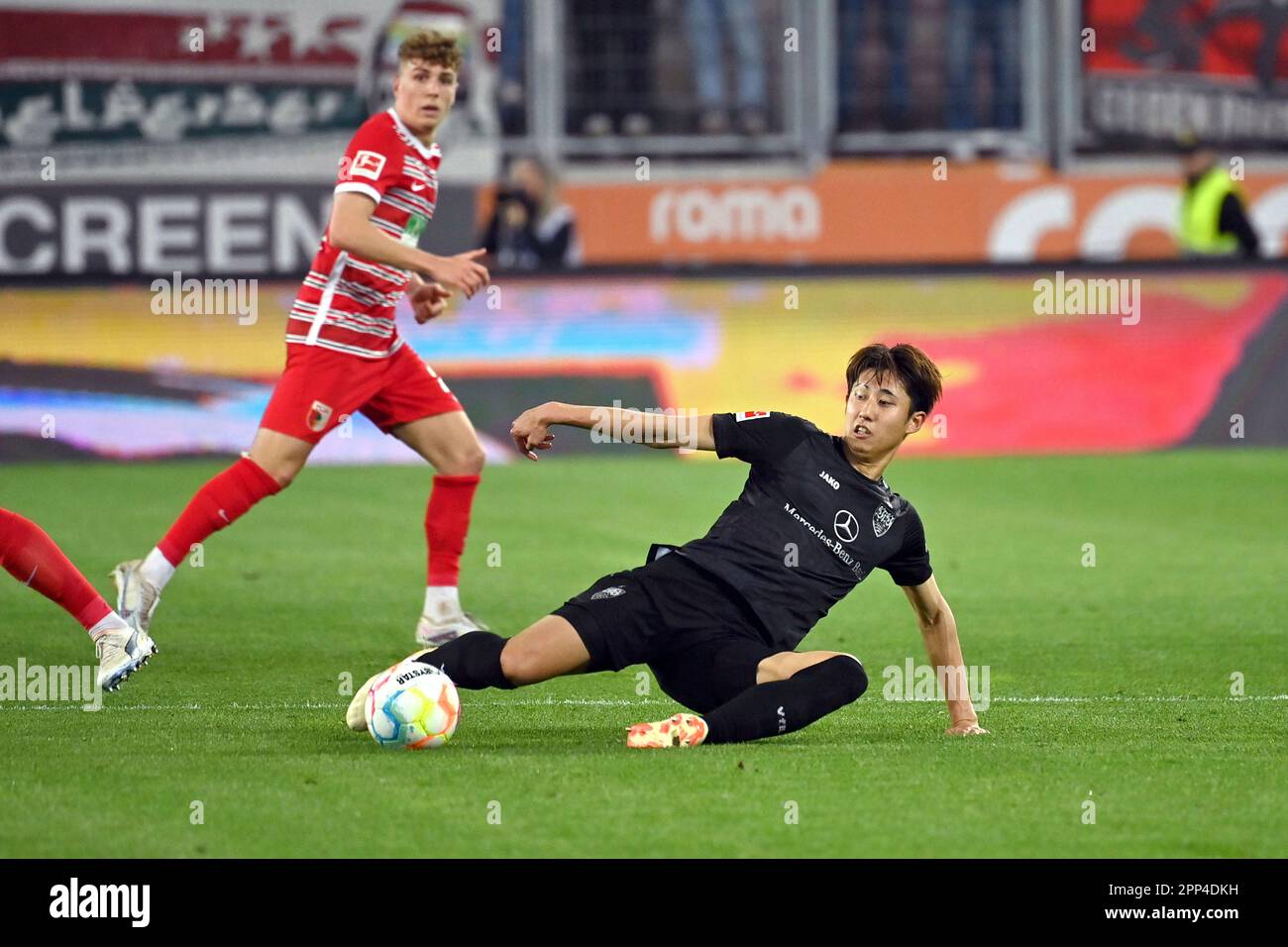 Hiroki ITO (VFB Stuttgart) auf dem Ball, Action. Fußball 1. Bundesliga Saison 2022/2023, 29 ...