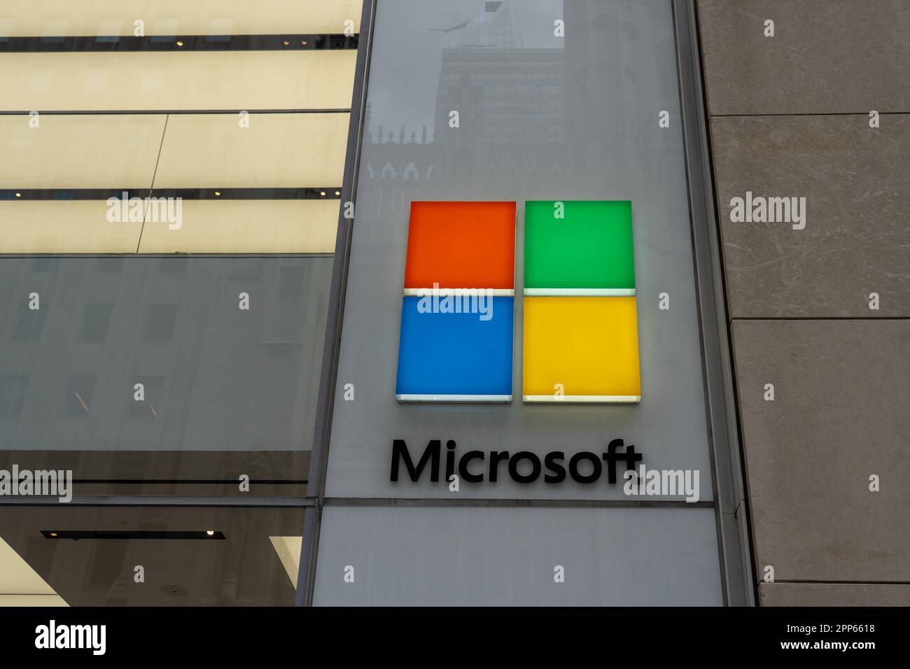 Microsoft logo -Fotos und -Bildmaterial in hoher Auflösung – Alamy