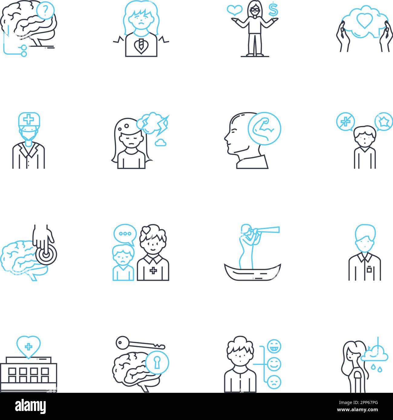 Gelassenheit und Ruhe Lineare Symbole. Ruhe, Gelassenheit, Ruhe, Ruhe ...