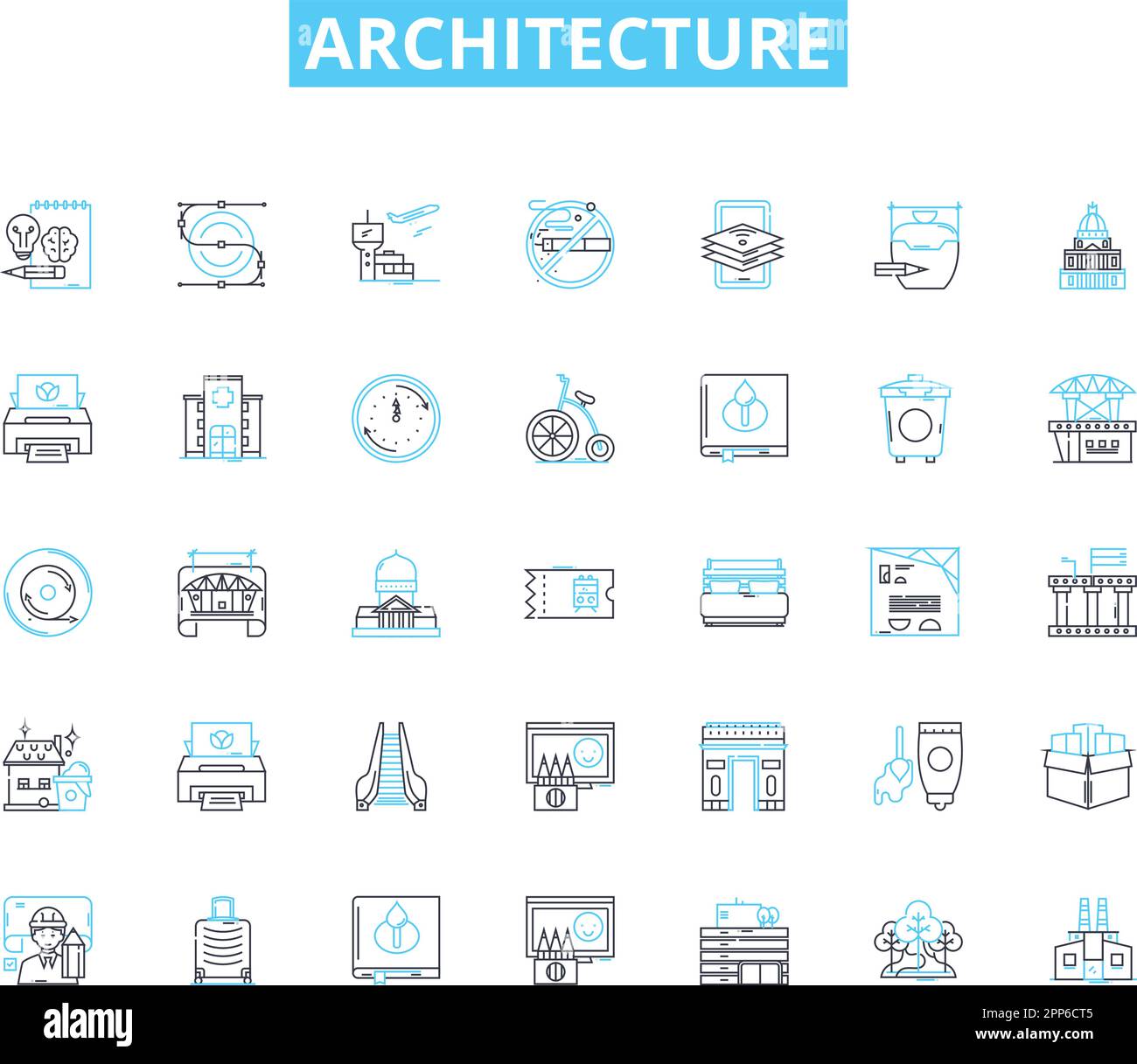 Lineare Symbole für Architektur festgelegt. Form, Funktion, Design ... Lineare Symbole für Architektur festgelegt. Form, Funktion, Design ...