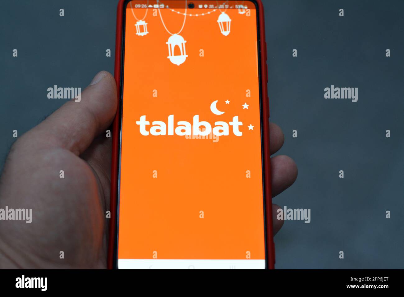 Talabat logo -Fotos und -Bildmaterial in hoher Auflösung – Alamy