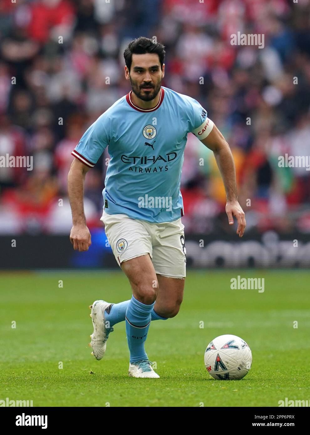 Ilkay Gundogan von Manchester City während des Halbfinalspiels des ...