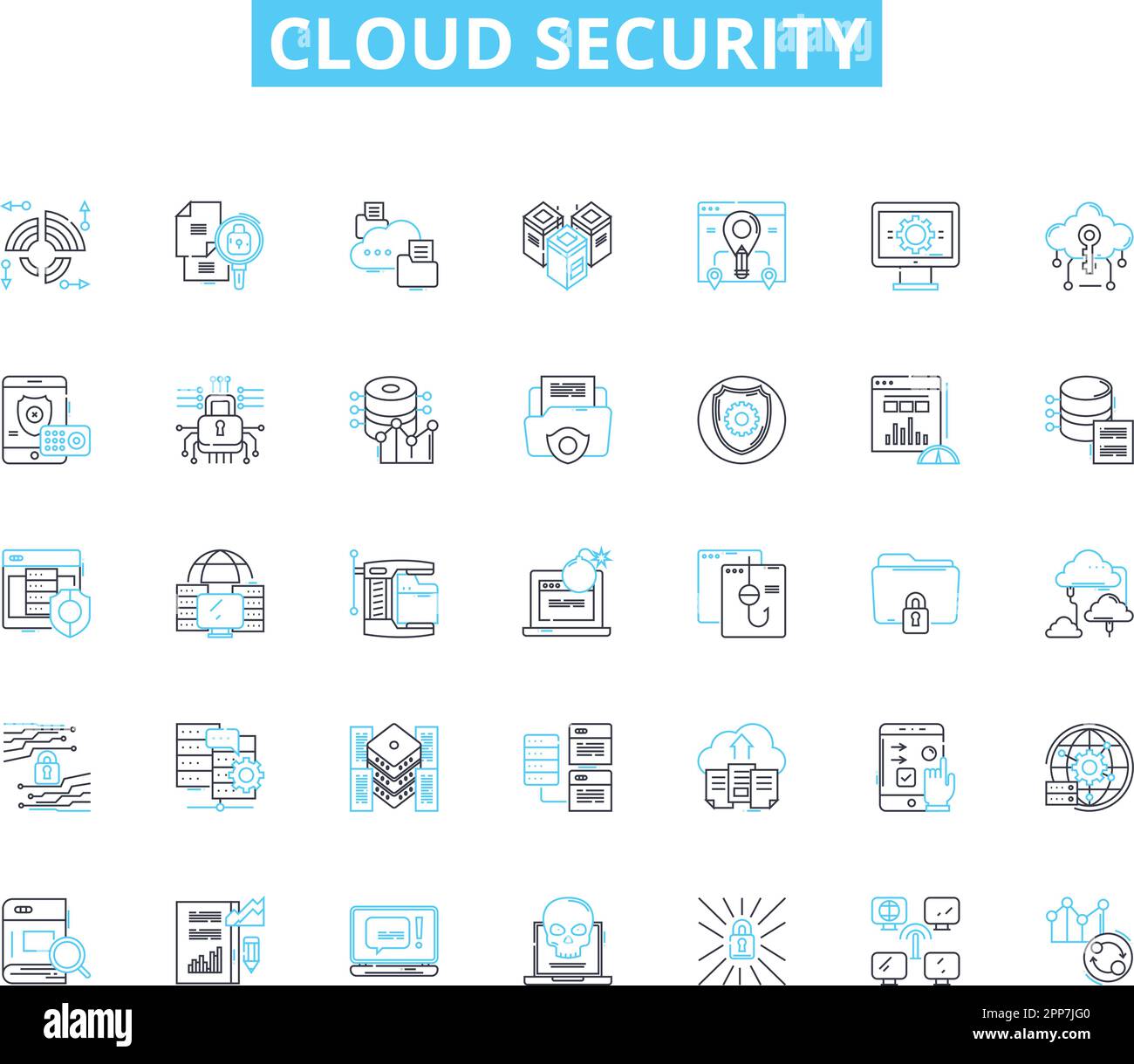 Lineare Symbole für Cloud-Sicherheit festgelegt. Verschlüsselung ... Lineare Symbole für Cloud-Sicherheit festgelegt. Verschlüsselung ...