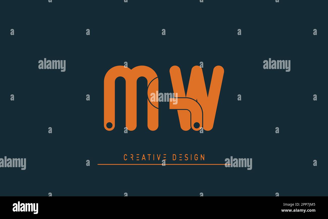 Mw logo Stock-Vektorgrafiken kaufen - Alamy