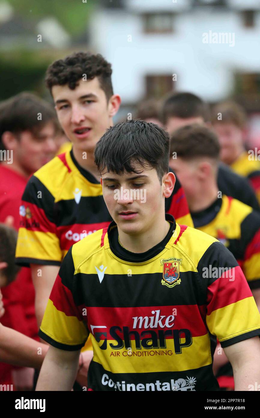 Carmarthen Quins RFC Youth gegen NCE RFC Youth Carmarthenshire Cup ...