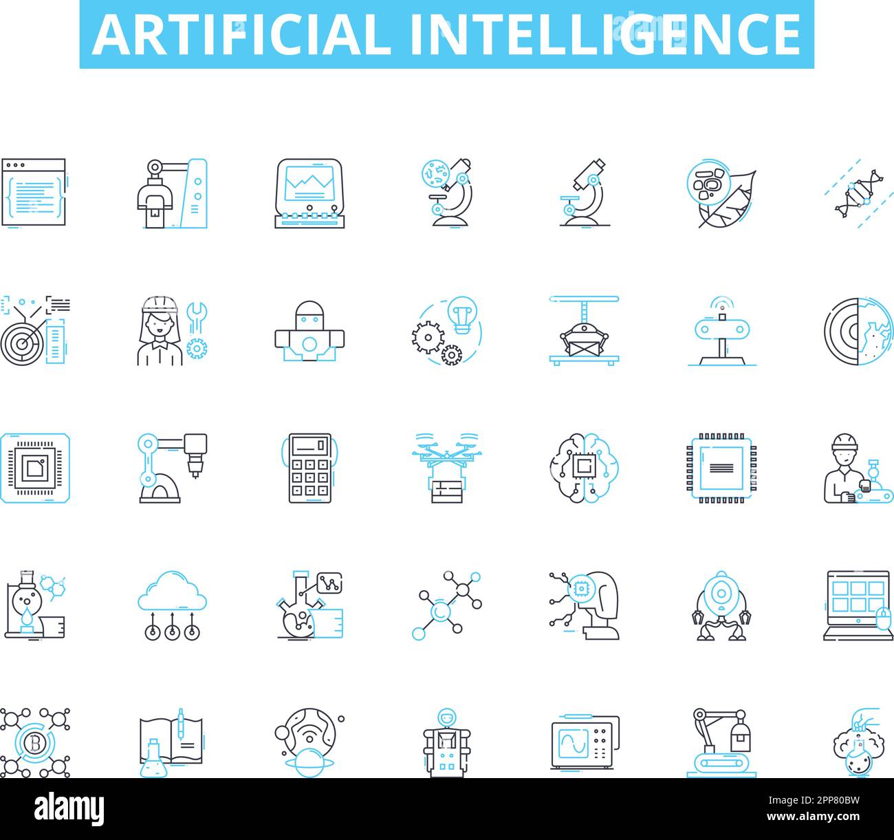 Kognitive algorithmen Stock-Vektorgrafiken kaufen - Alamy