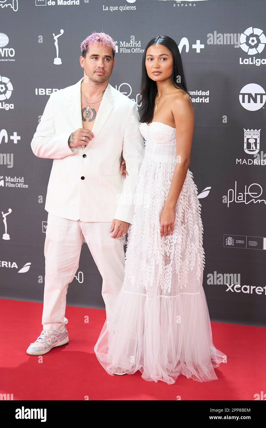 Madrid. Spanien. 20230422, Herr Dripping, Mark Ríos nimmt am 22. April ...