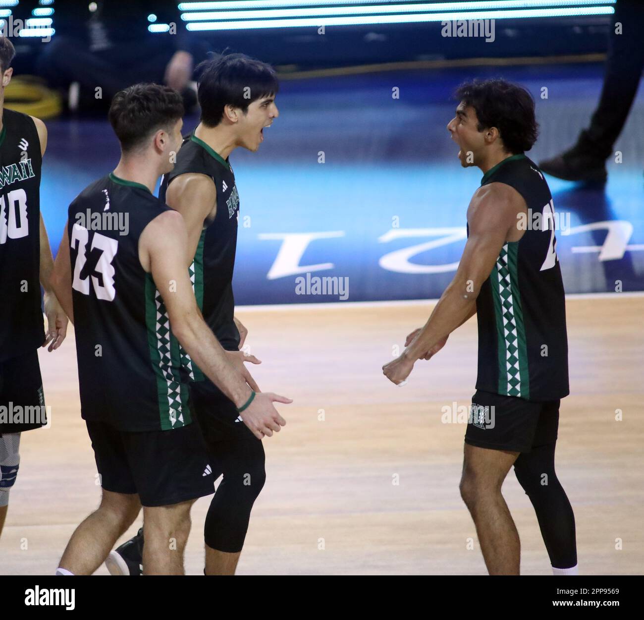 22. April 2023 - Hawaii Rainbow Warriors Keoni Thiim #20, Hawaii ...