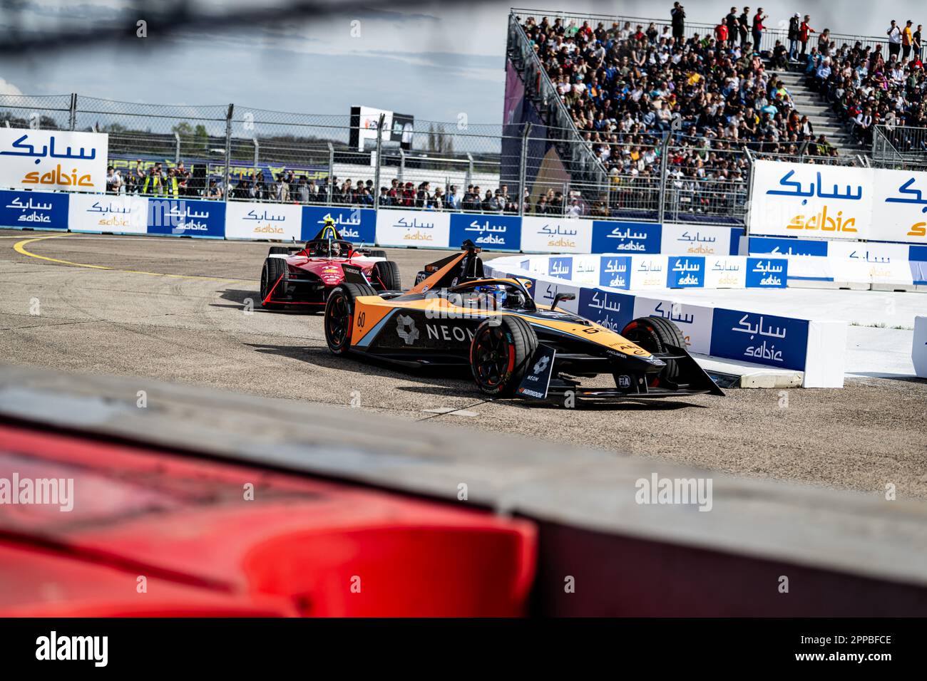 Berlin, Deutschland. 23. April 2023. Motorsport: Formel E: Berlin E ...
