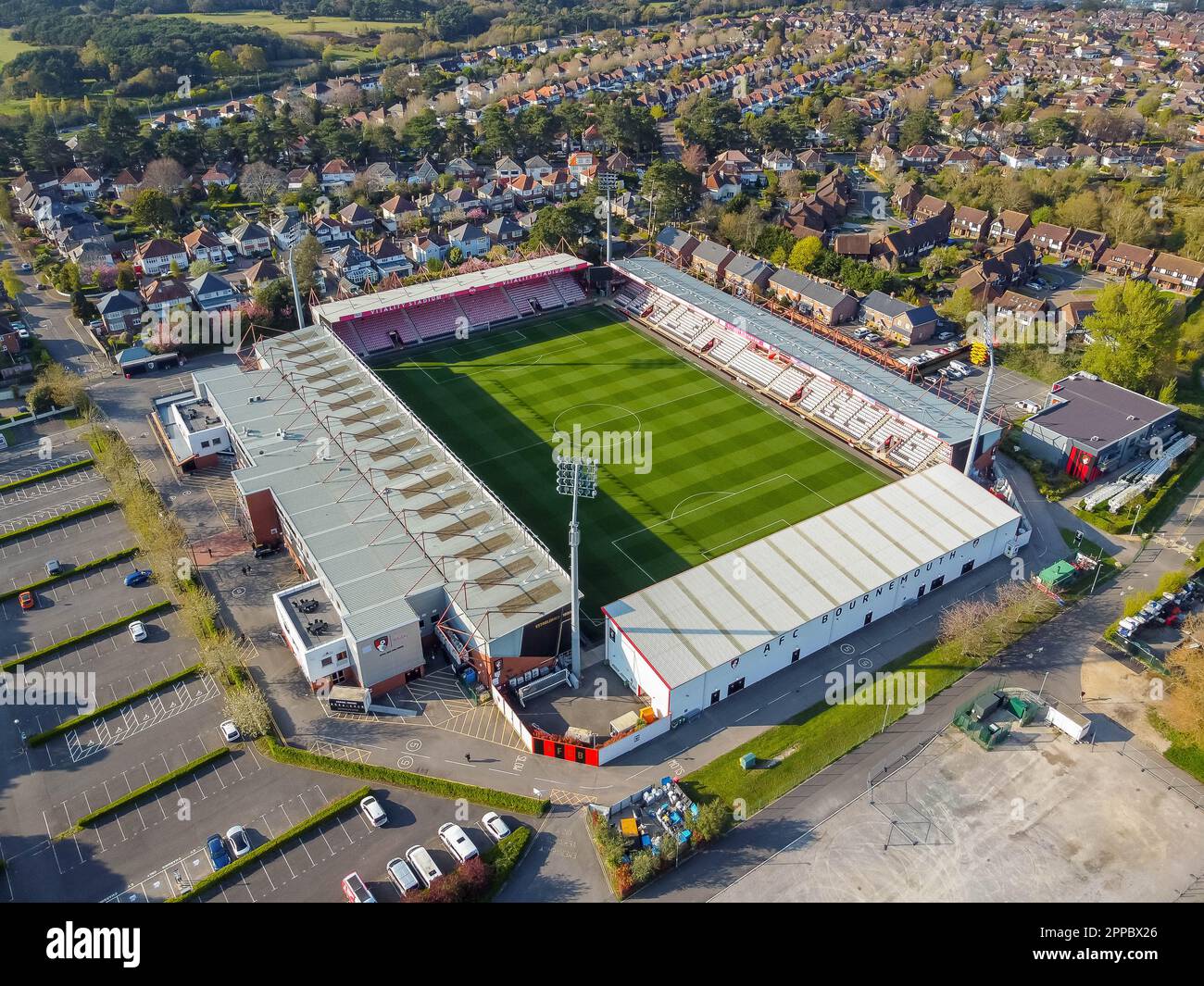 Bournemouth, Dorset, Großbritannien. 23. April 2023 Allgemeiner Blick ...