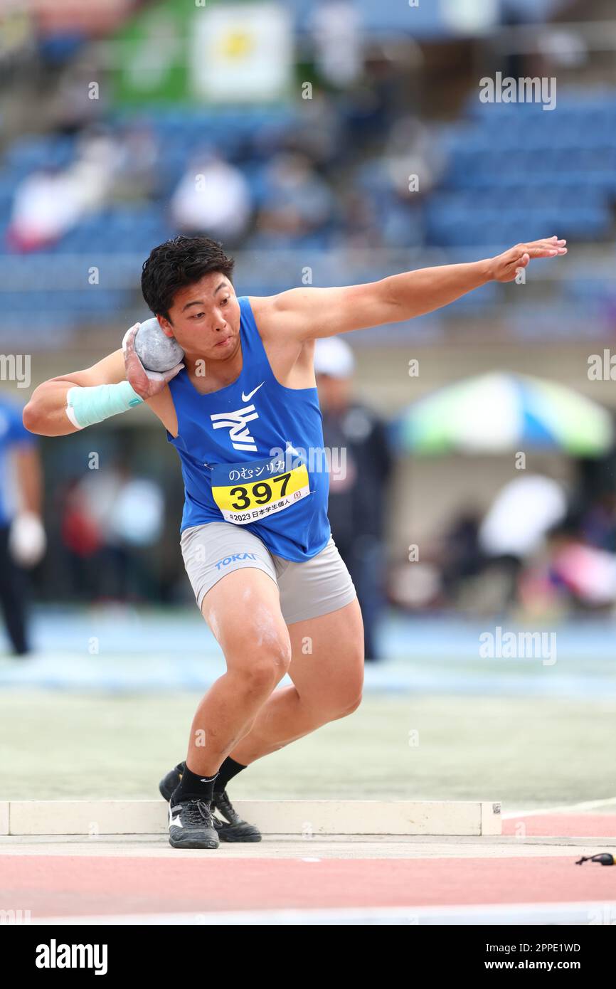 Lemon Gas Stadium Hiratsuka, Kanagawa, Japan. 21. April 2023. Tsubasa ...