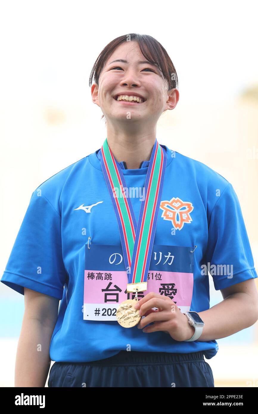 Lemon Gas Stadium Hiratsuka, Kanagawa, Japan. 21. April 2023. Megumi ...