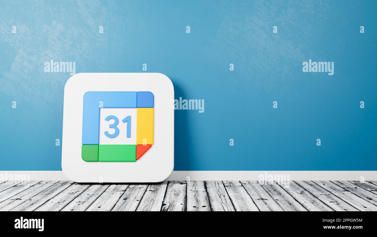 Google kalender logo -Fotos und -Bildmaterial in hoher Auflösung – Alamy