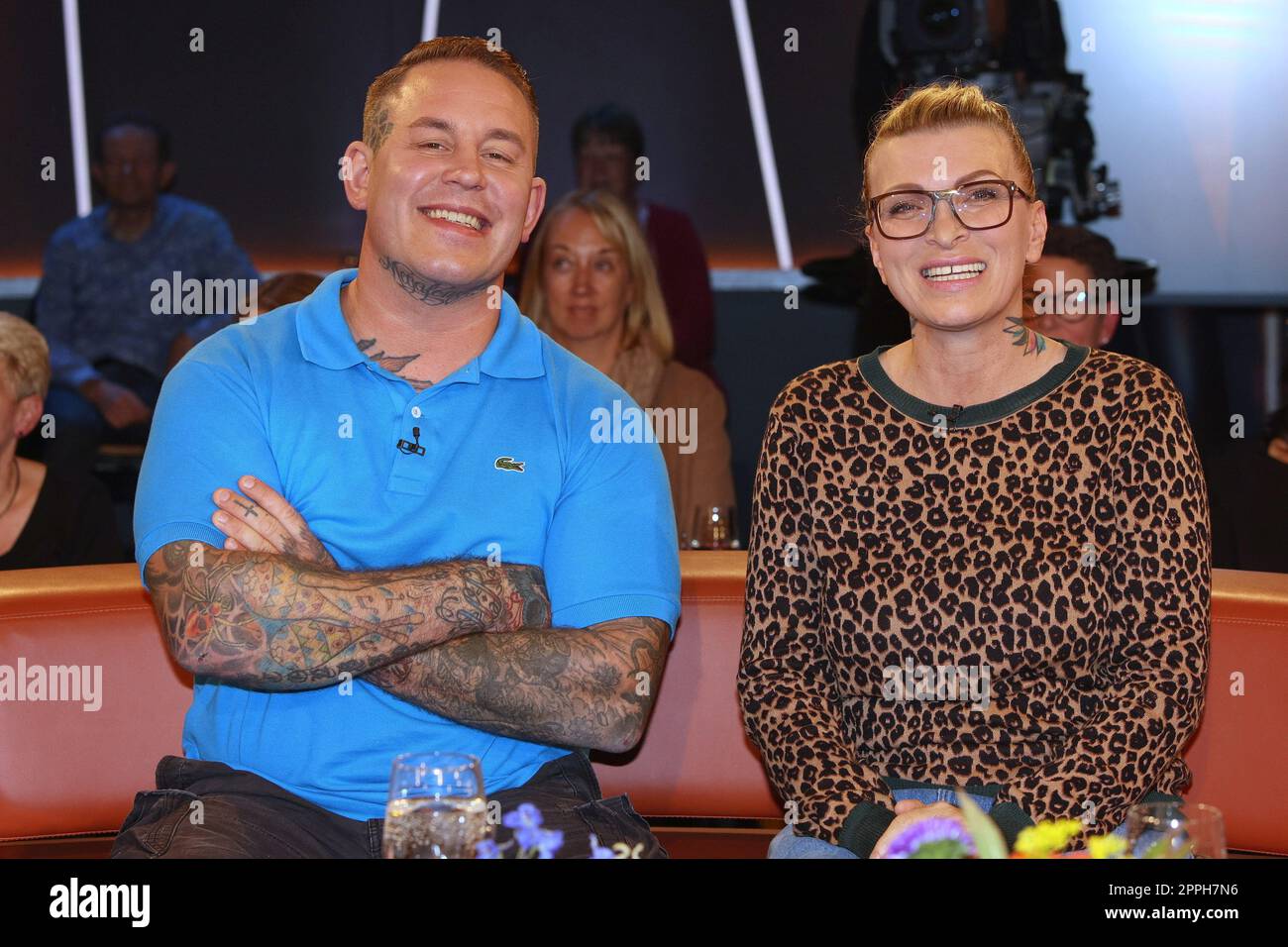 Daniel Schmidt, Susanna Horn, NDR Talkshow aus dem Studio Lokstedt, Hamburg, 16.09.2022 ...