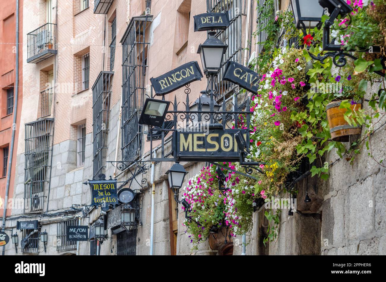 Meson rincon de la cava -Fotos und -Bildmaterial in hoher Auflösung – Alamy